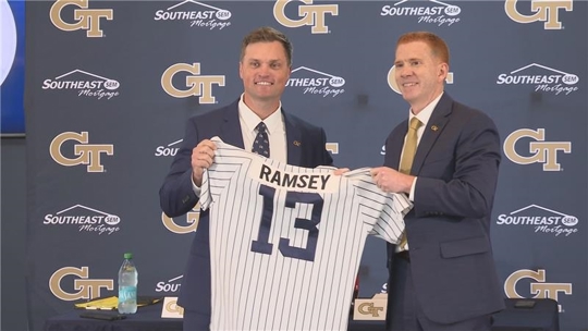 Georgia Tech head baseball coach James Ramsey signs 5-year extension ...