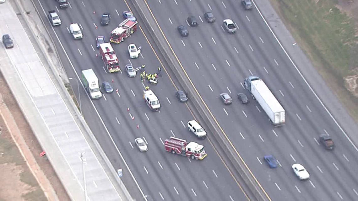 I75 traffic near Windy Hill Cobb County | Pedestrian struck | 11alive.com