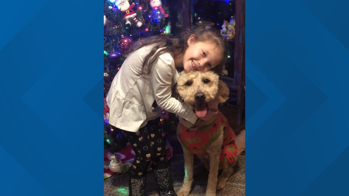 Service animal helps girl with rare genetic disorder | 11alive.com
