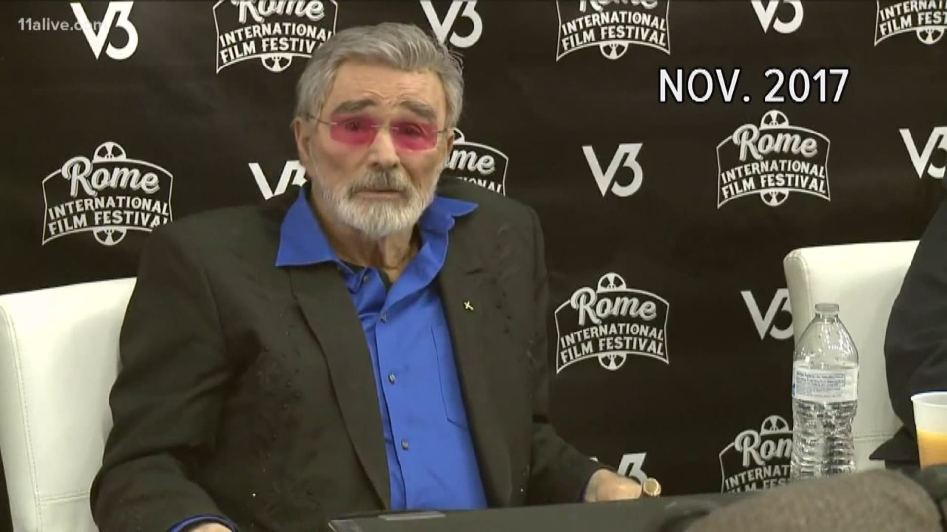 How Burt Reynolds was the grandfather to the Georgia film industry ...