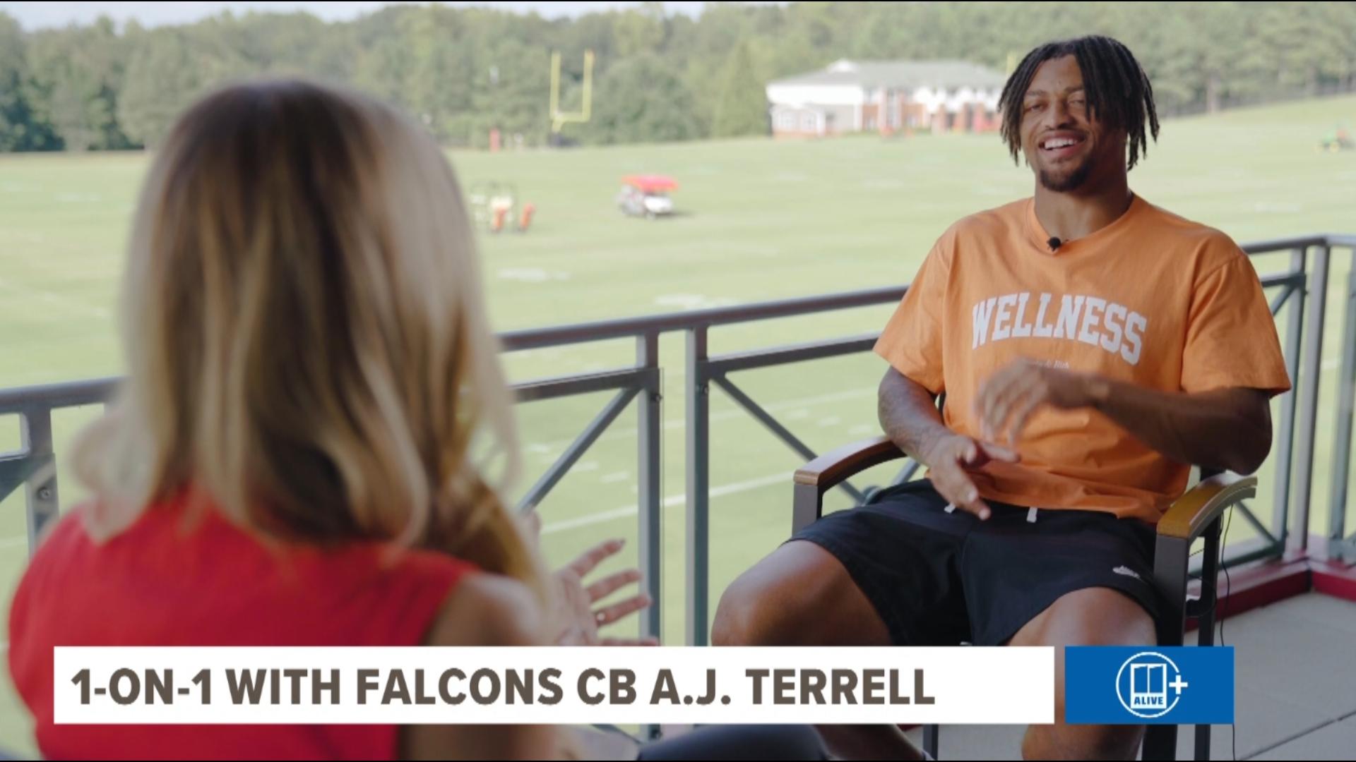 1-on-1 with Falcons CB A.J. Terrell | 11alive.com