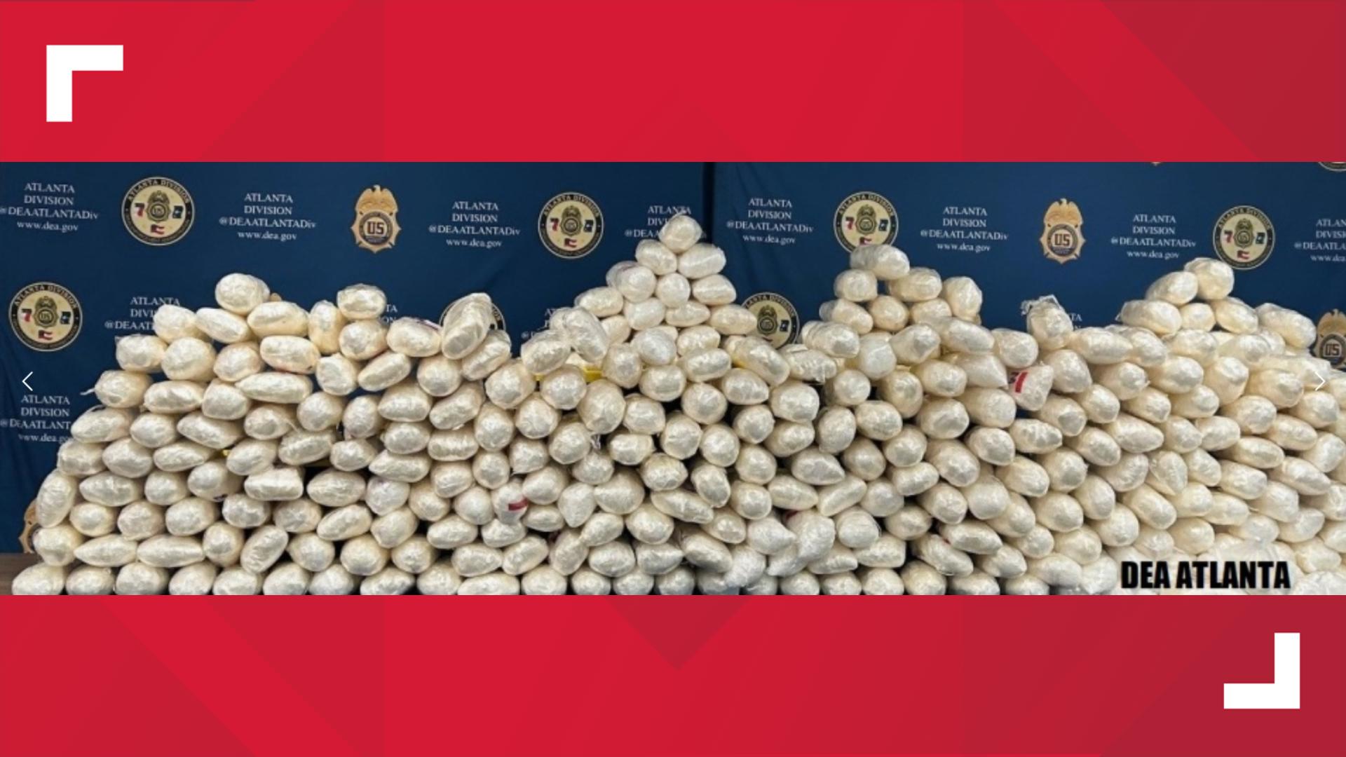 PHOTOS: More than 1,000 pounds of meth seized from Mexican drug cartel ...