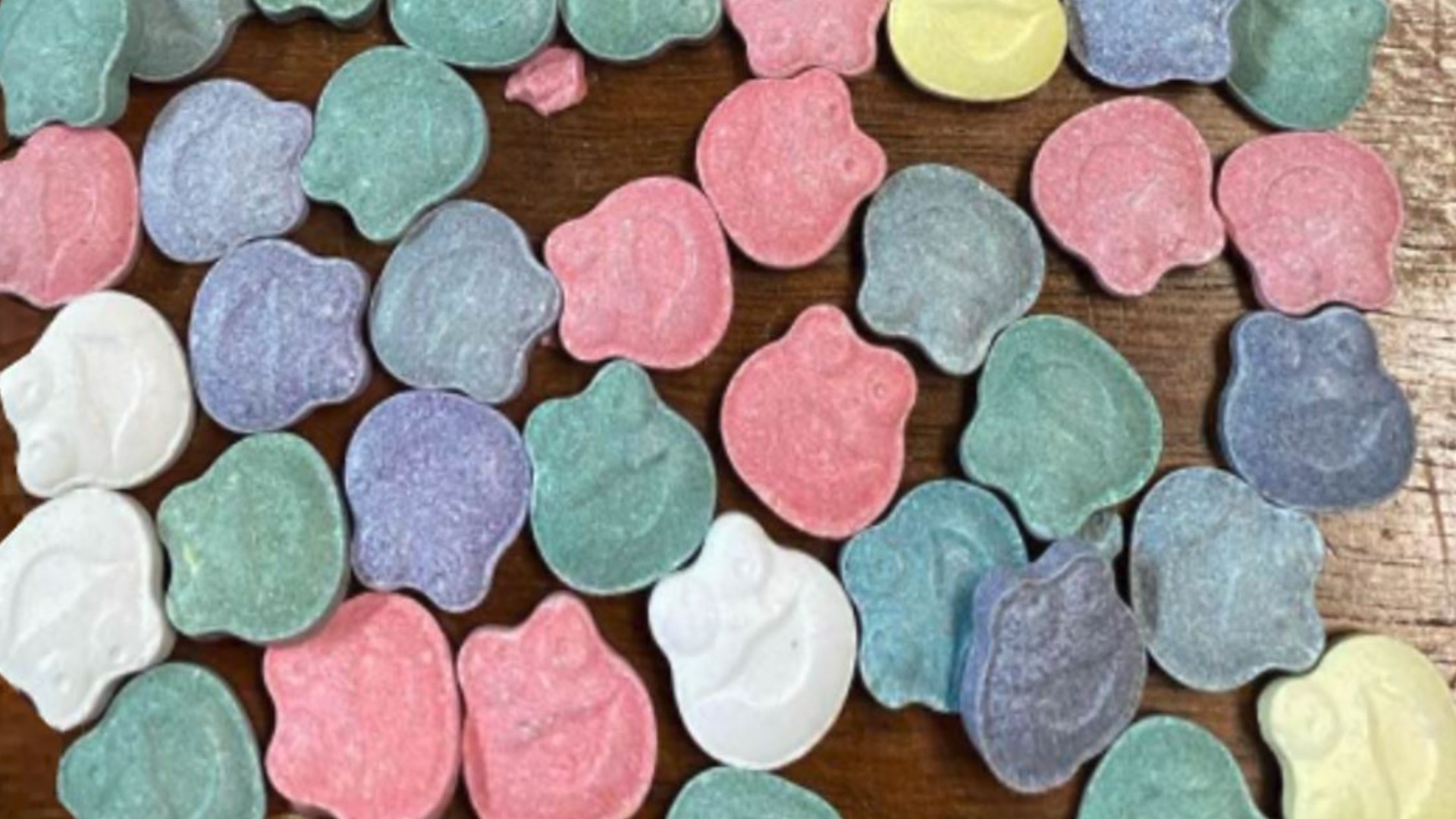 Candy like frog heads actually ecstasy Georgia police dept warns ...