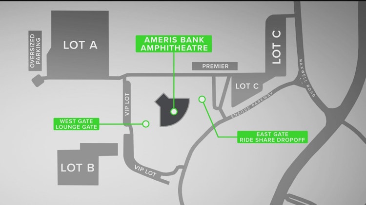 Parking costs at Ameris Bank Amphitheatre: VERIFY | 11alive.com
