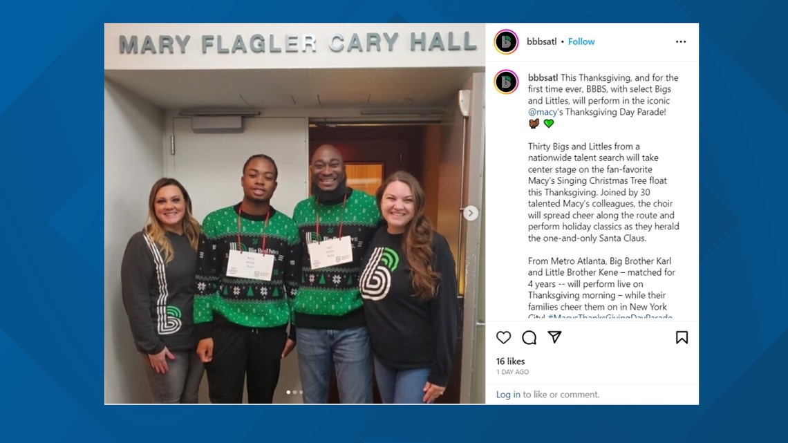 Macy's Thanksgiving Day Parade NBC Atlanta mentors on float | 11alive.com