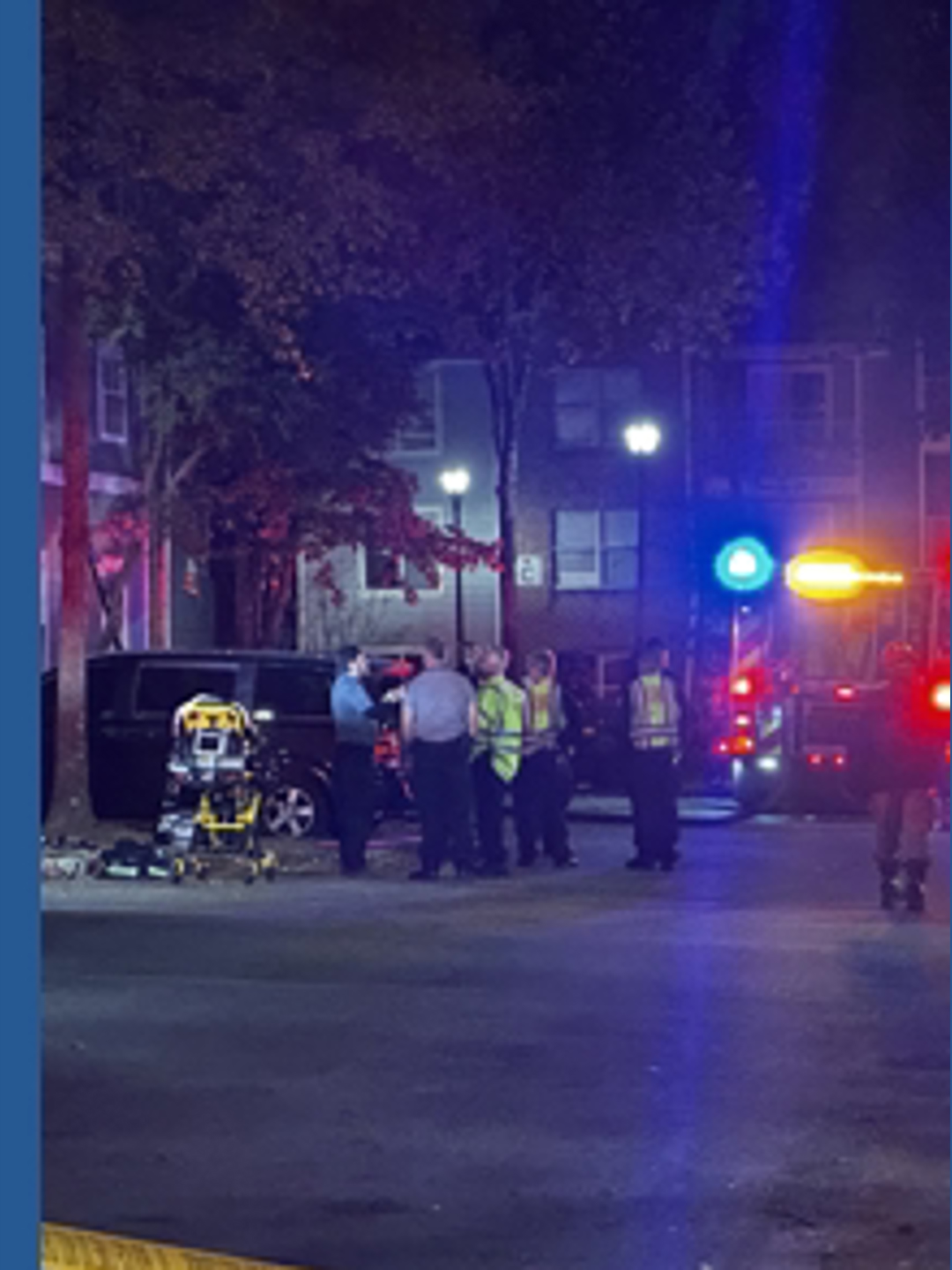 Gas explosion, fire at apartment complex prompts massive scene in ...