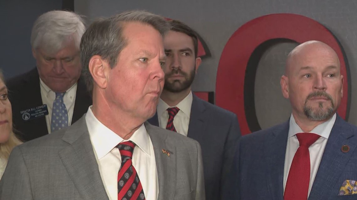 Gov. Kemp takes questions on killing of Laken Riley | 11alive.com