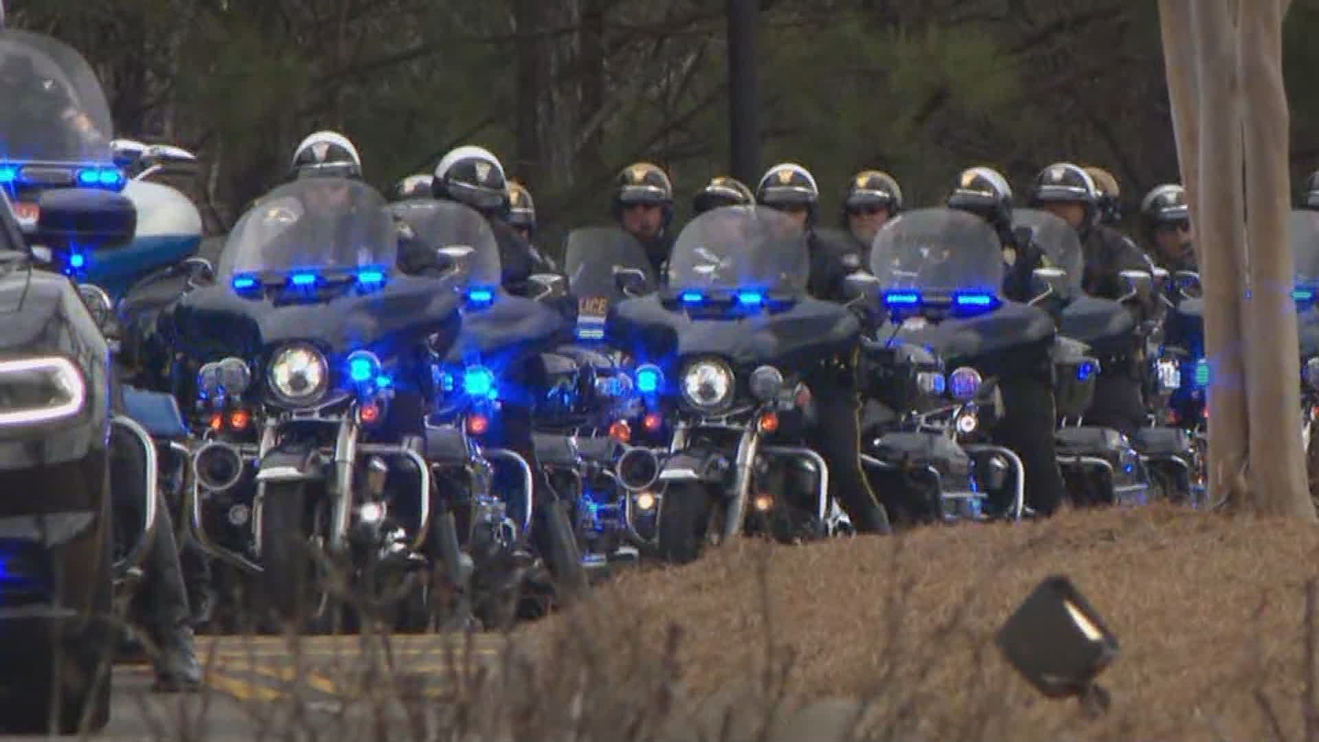 Trooper Chase Redner funeral | 11alive.com