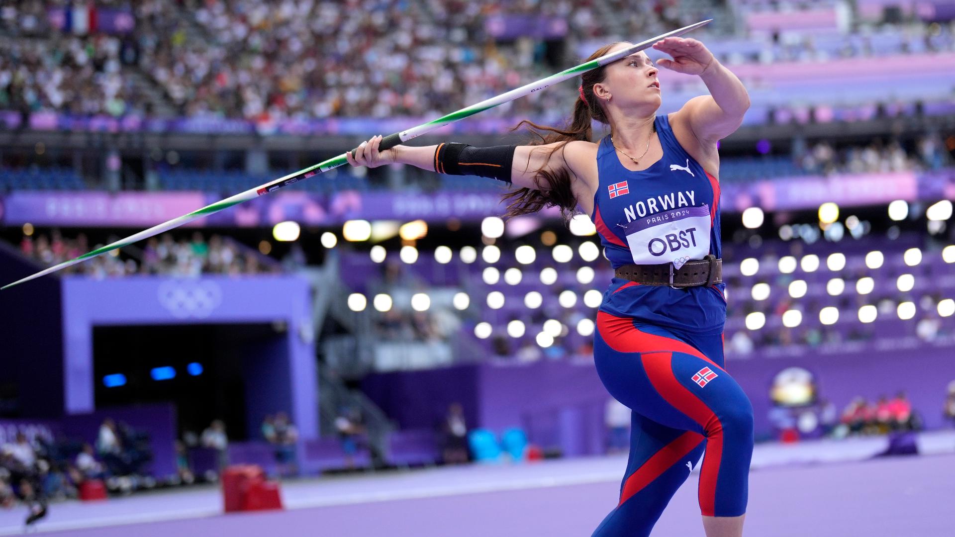 Marie Therese Obst UGA alum Paris Olympics javelin result | 11alive.com