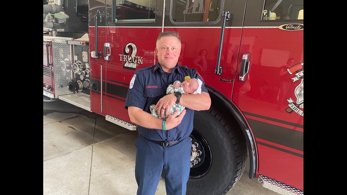 Georgia firefighter helps deliver granddaughter at fire station ...