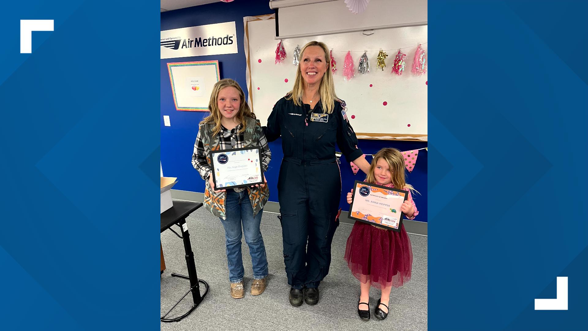 GA 12-year-old Sage Hopper recognized for actions after car accident ...