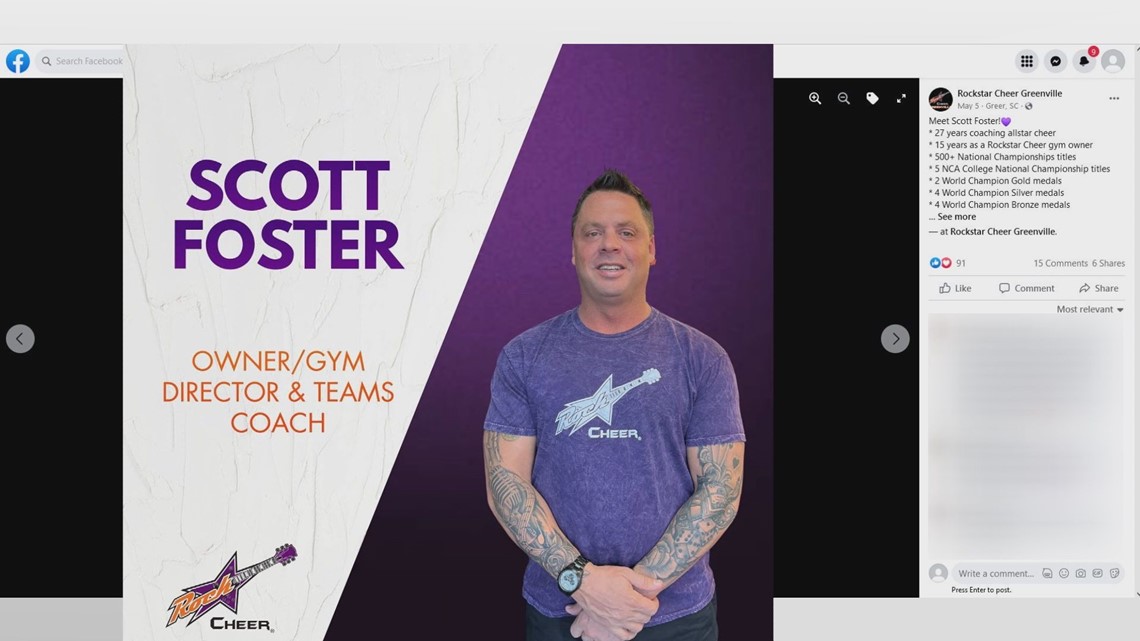 Rockstar Cheer | Scott Foster | Sexual assault allegations | 11alive.com