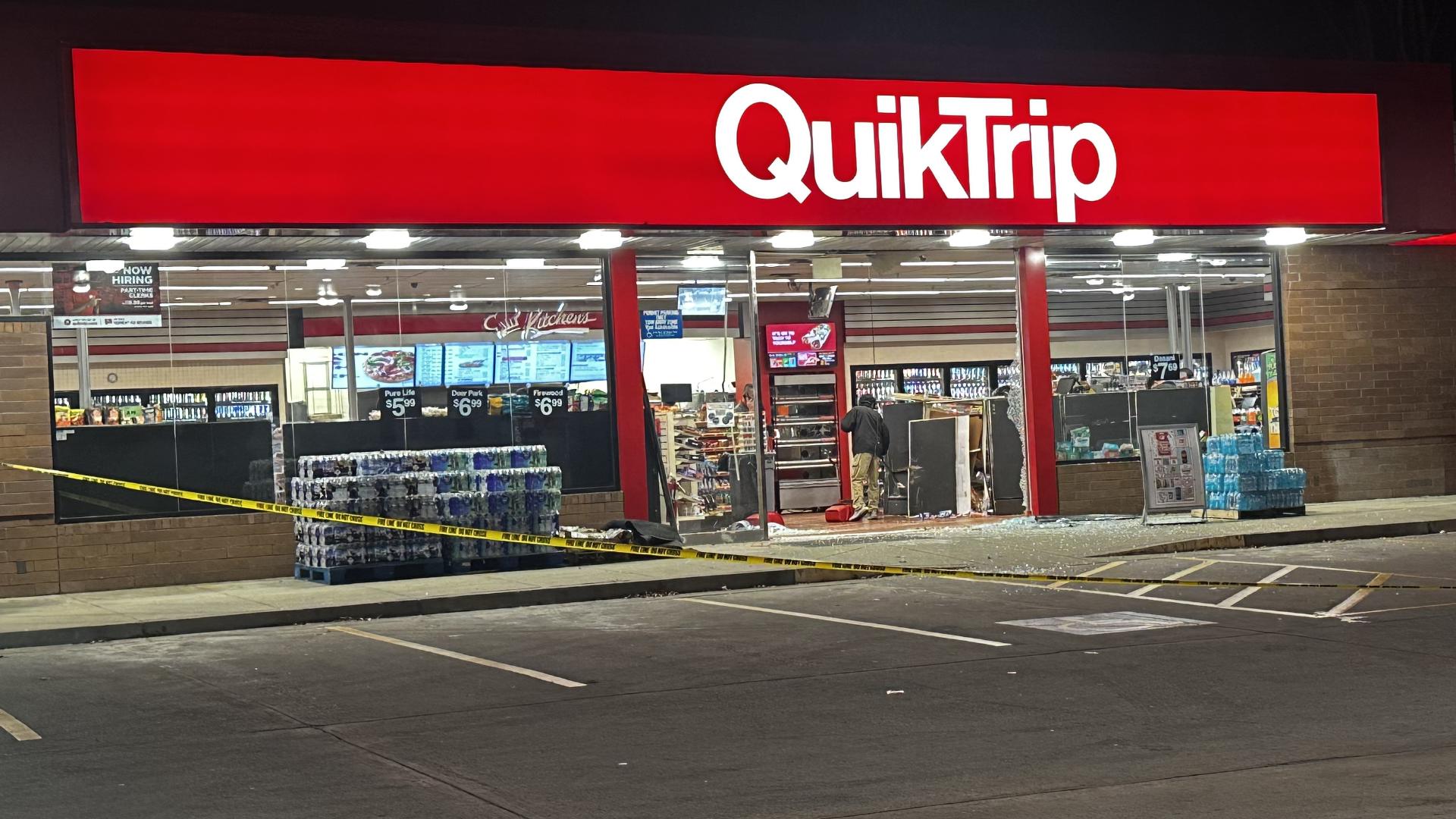 Police: 5 injured after elderly woman drives into QuikTrip in Lilburn ...