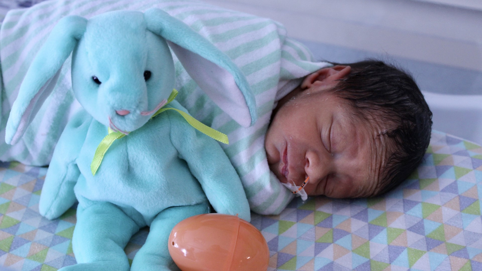NICU babies celebrate Easter | Wellstar Cobb Medical Center | 11alive.com