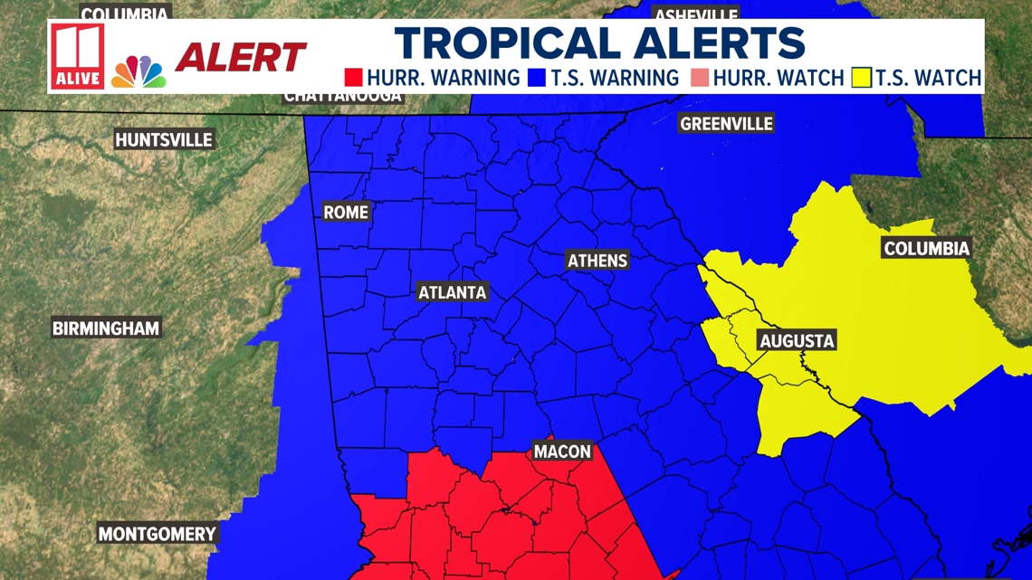 How metro Atlanta counties are prepping for Tropical Storm Helene ...