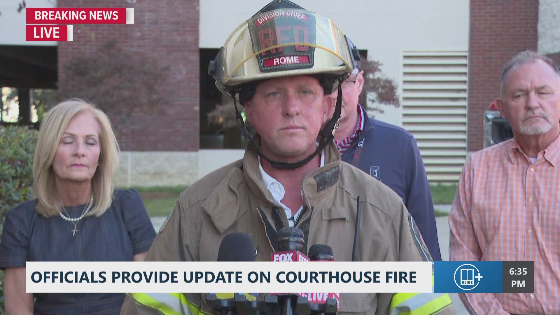 Officials give update on fire at Rome historic courthouse | 11alive.com