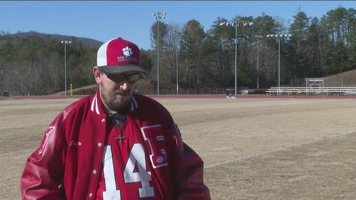 Manager of the Rabun County football team gets letterman jacket ...