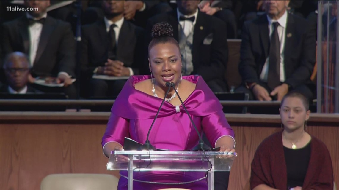 Bernice King speaks at MLK event at Ebenezer Baptist Church | 11alive.com