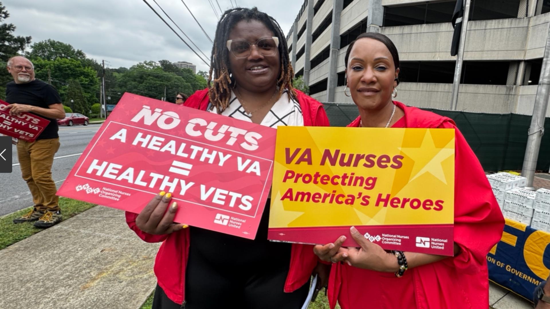 Hands Off VA protest in Atlanta on Saturday April 26 | 11alive.com