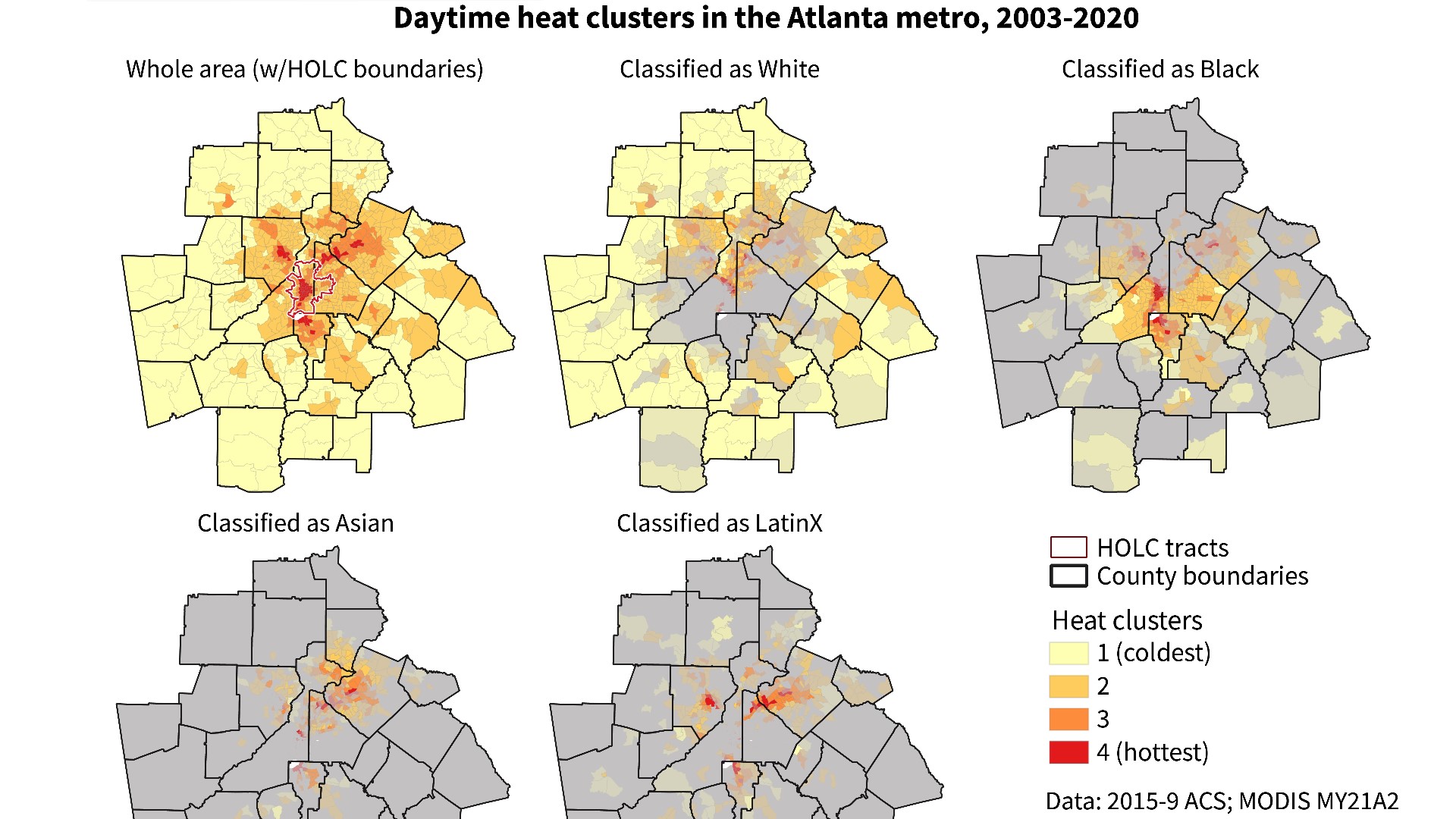 Atlanta's hottest areas are its most redlined areas | 11alive.com