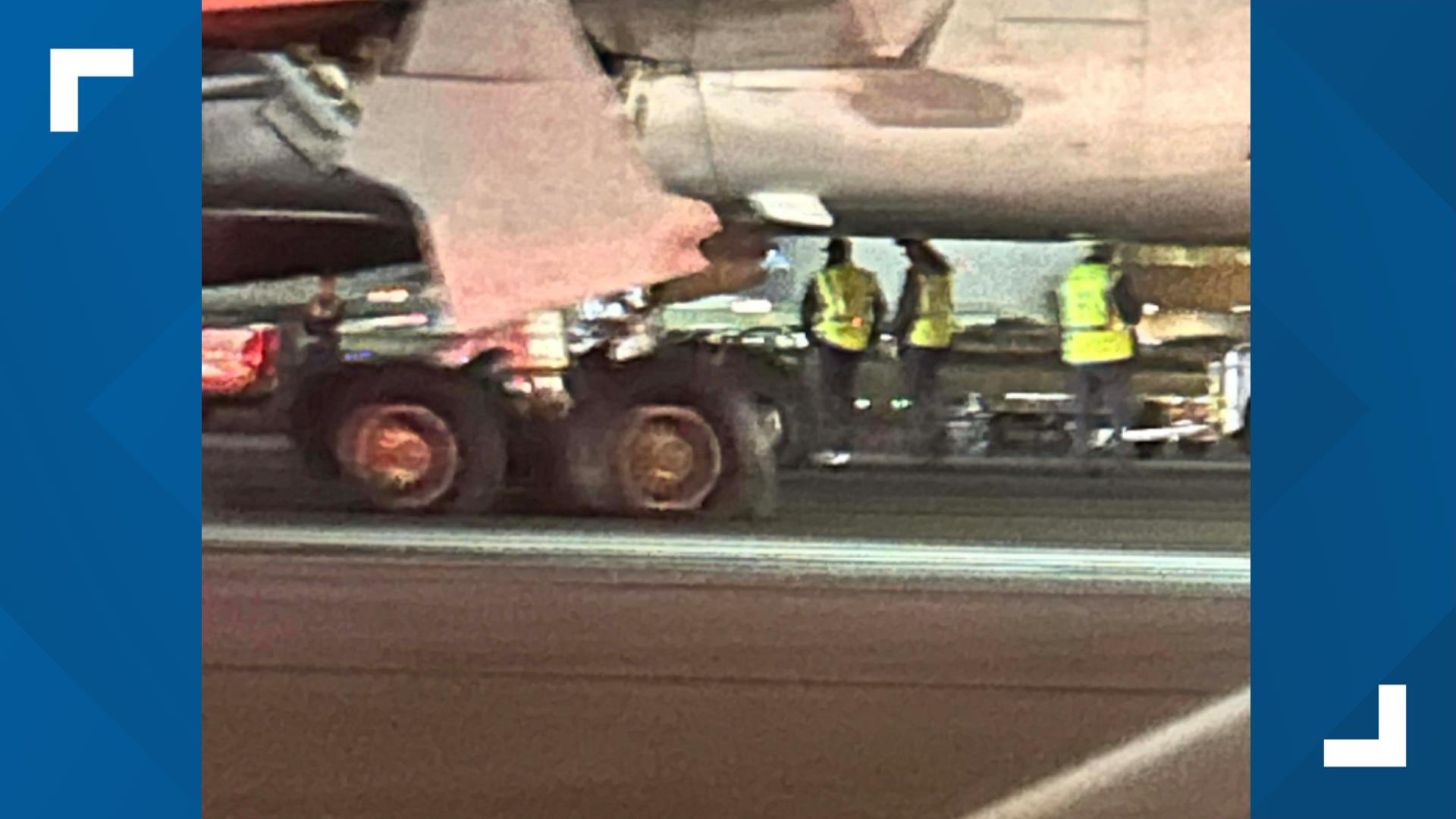 Plane's tires blow out on landing at Hartsfield-Jackson | 11alive.com