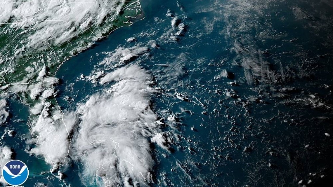 Tropical depression three forms offshore from South Florida | 11alive.com