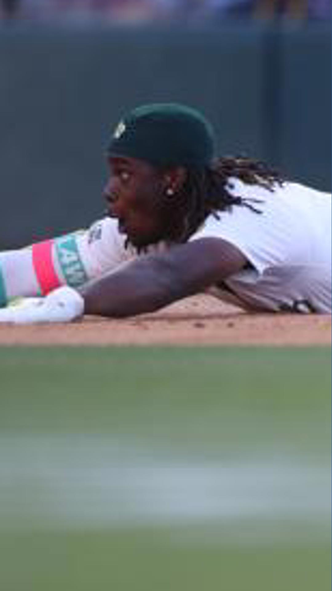 Braves vs. A's recap Lawrence Butler inside the park home run video ...