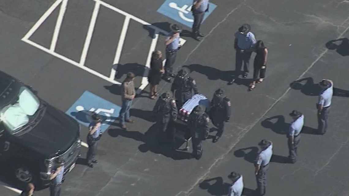 K9 Figo burial, police processional | 11alive.com