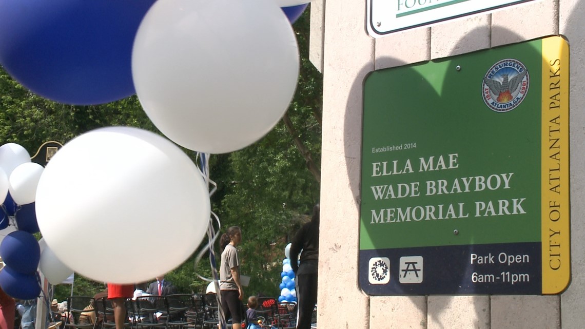 Ella Mae Wade Brayboy Park dedicated to 'Godmother of Voter Registration' | 11alive.com