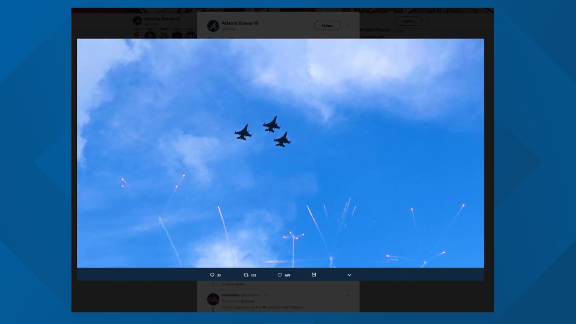 Jets over Atlanta? This is what you were probably hearing | 11alive.com