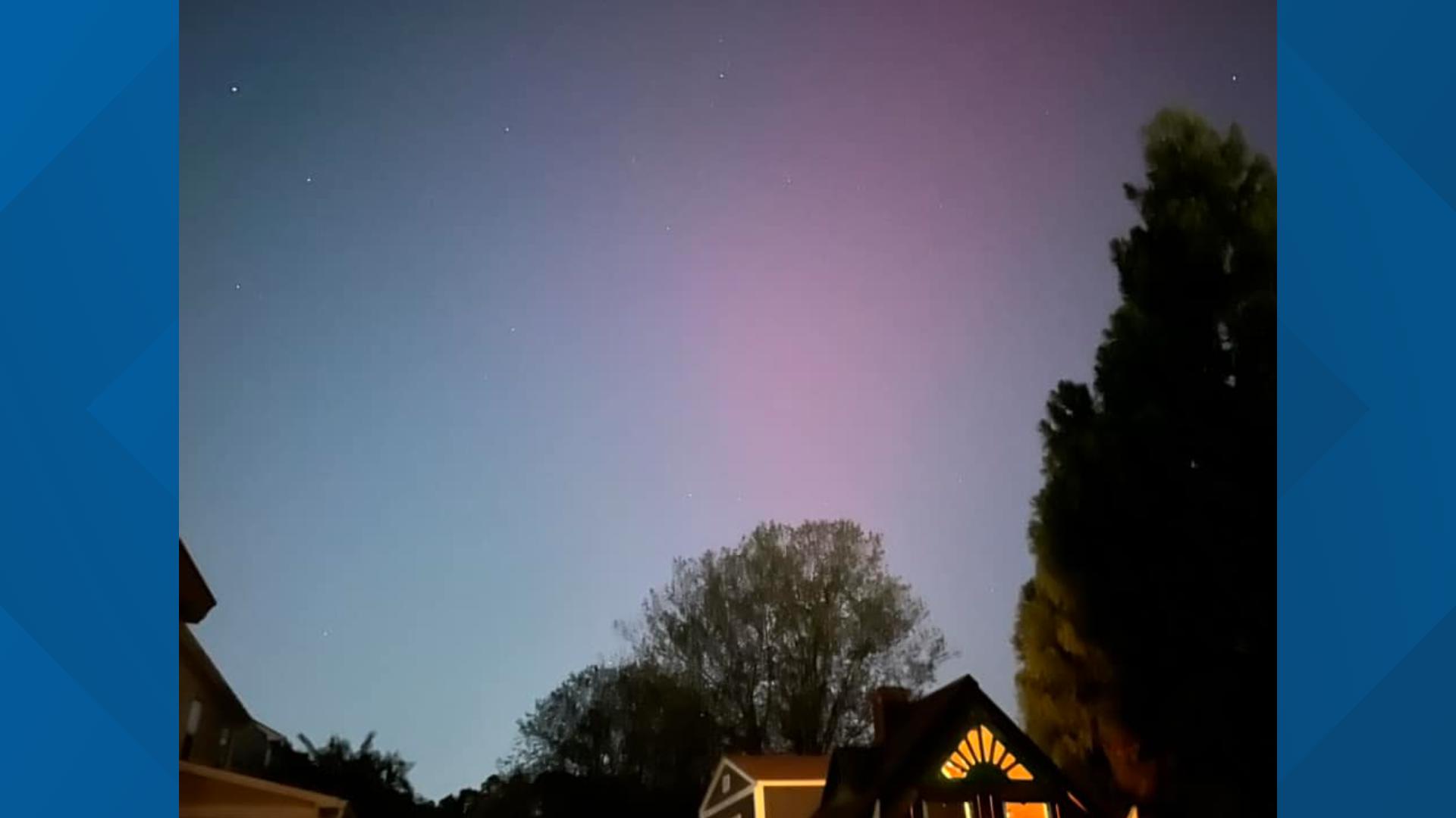 Northern lights over Georgia | Check out amazing photos | 11alive.com