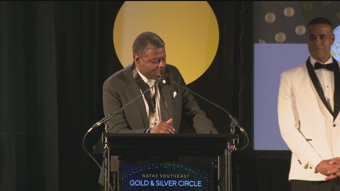 11Alive Meterologist Chesley McNeil given Silver Circle award | 11alive.com