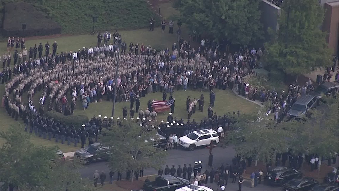 Cobb County sheriff deputy Marshall Ervin Jr. funeral | 11alive.com
