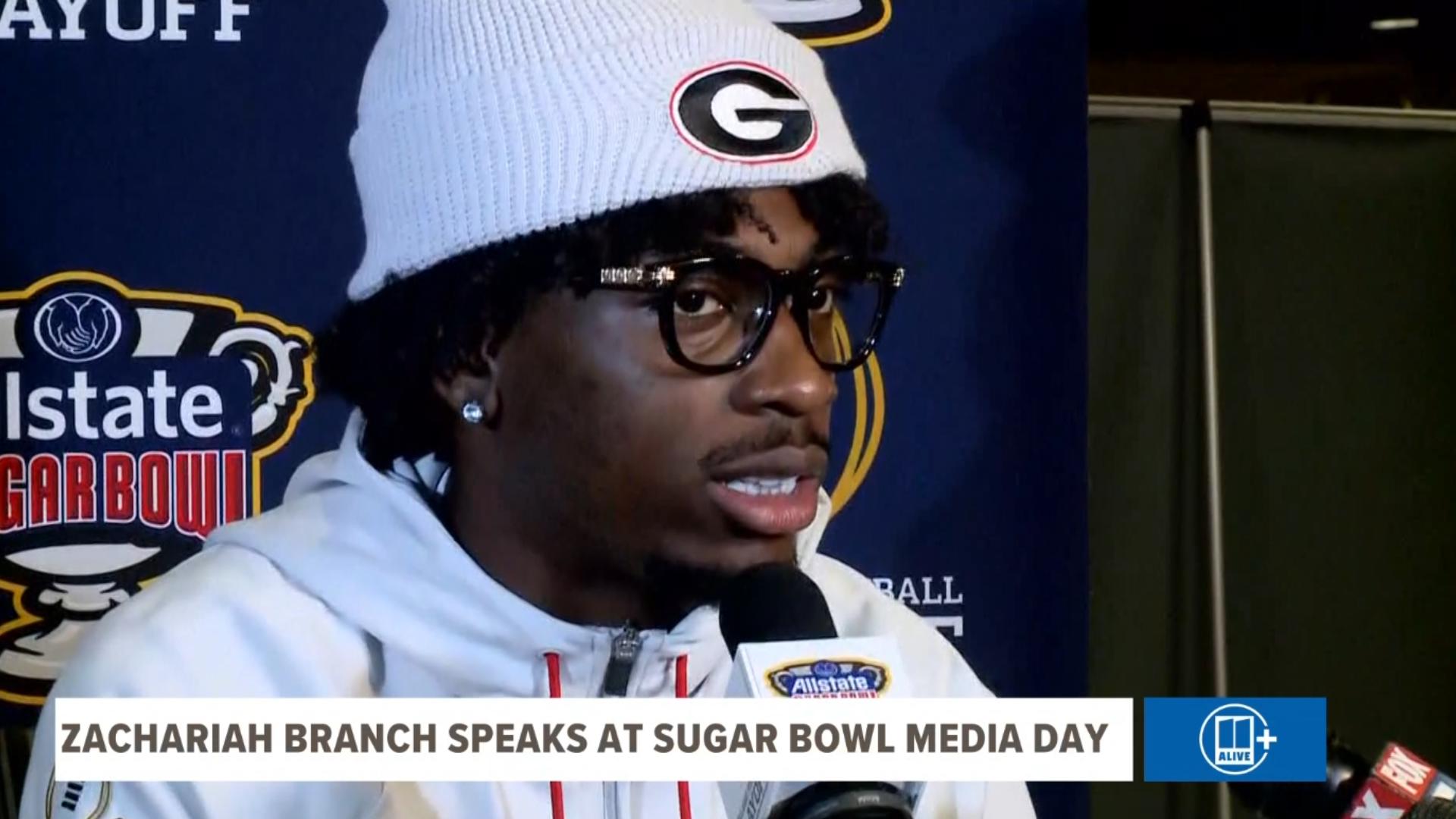 Georgia star wide receiver Zachariah Branch ready to take on Ole Miss ...