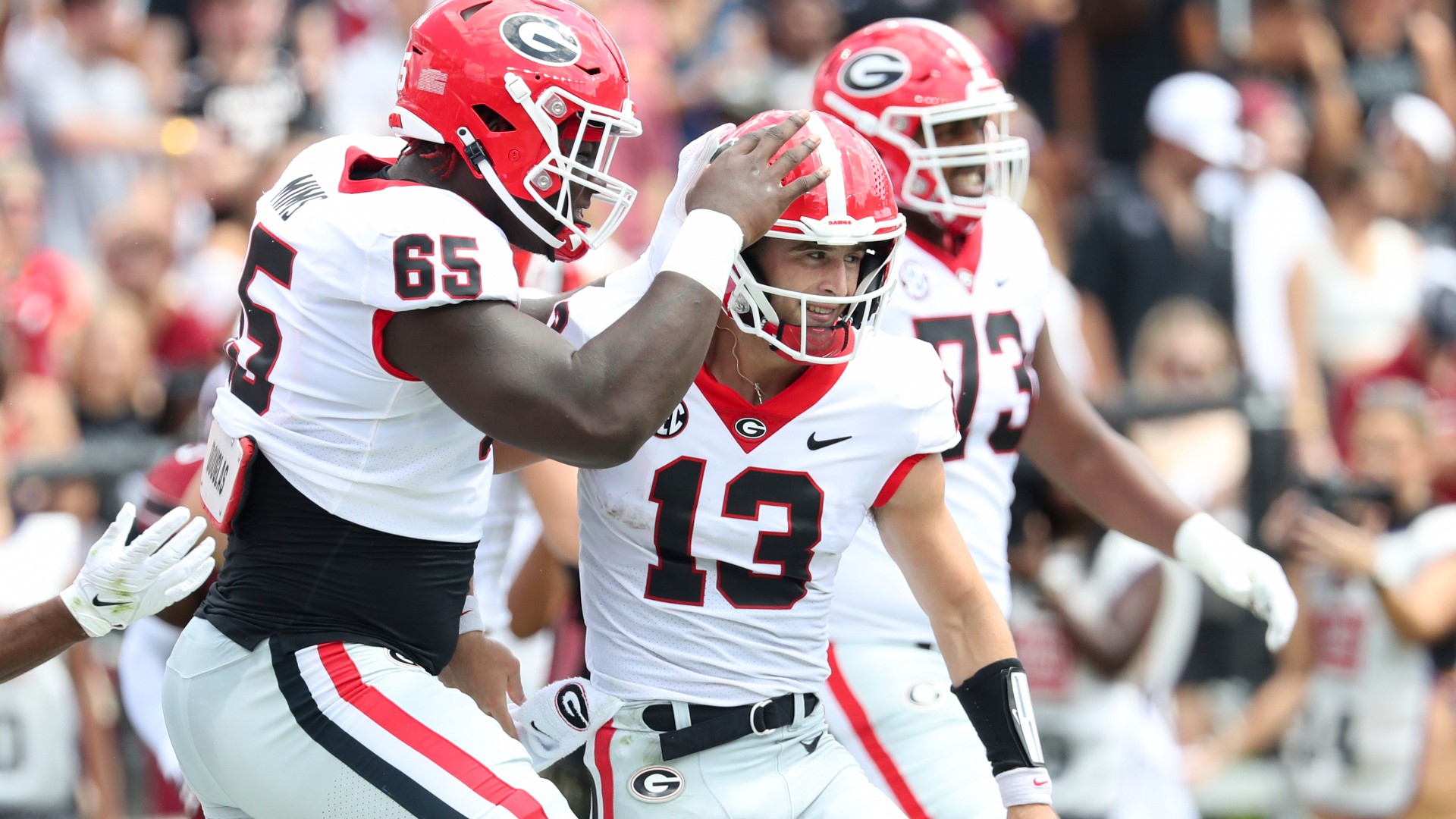 Georgia beats South Carolina 48-7 | 11alive.com