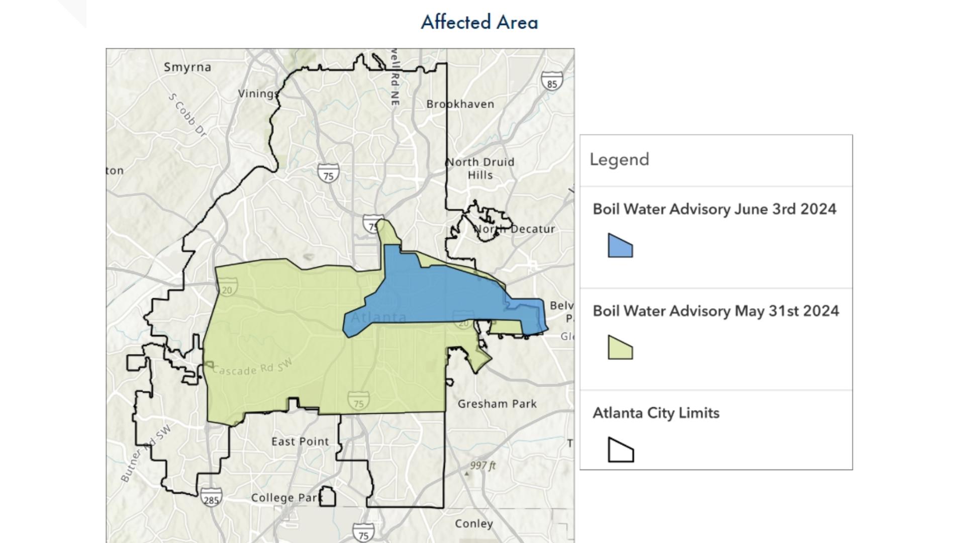 How to apply for Atlanta Recovery Fund after water main breaks ...
