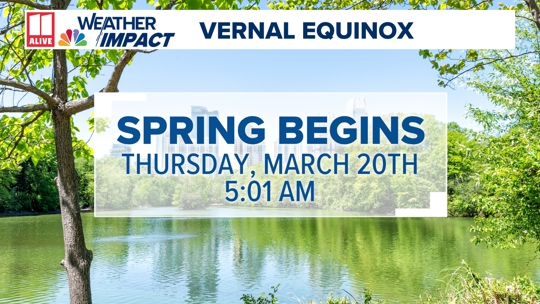 When does spring start for 2025? | 11alive.com