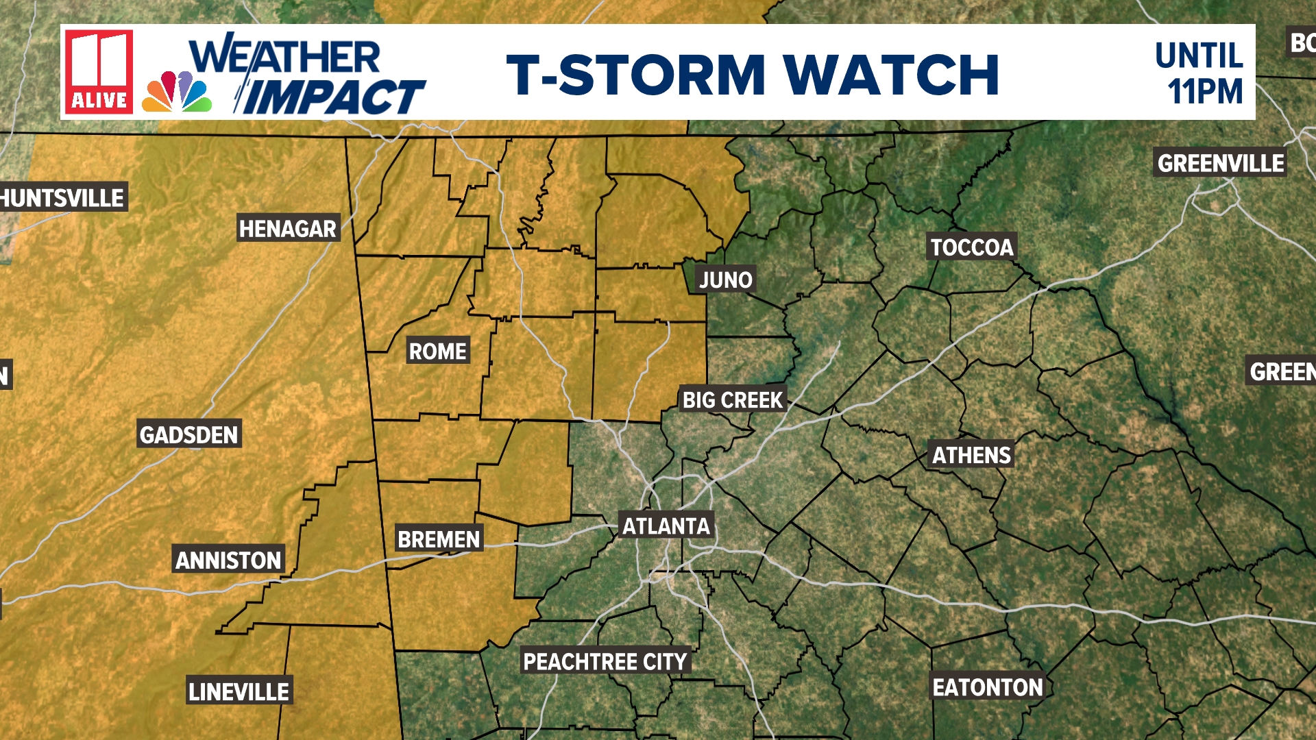 Live metro Atlanta, north Georgia weather updates for May 2 | 11alive.com