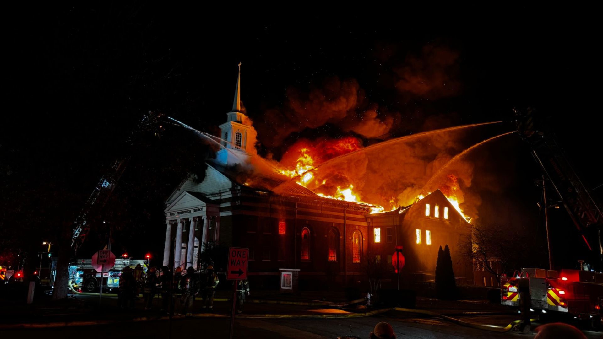 Buford pastor vows services will continue after fire | 11alive.com