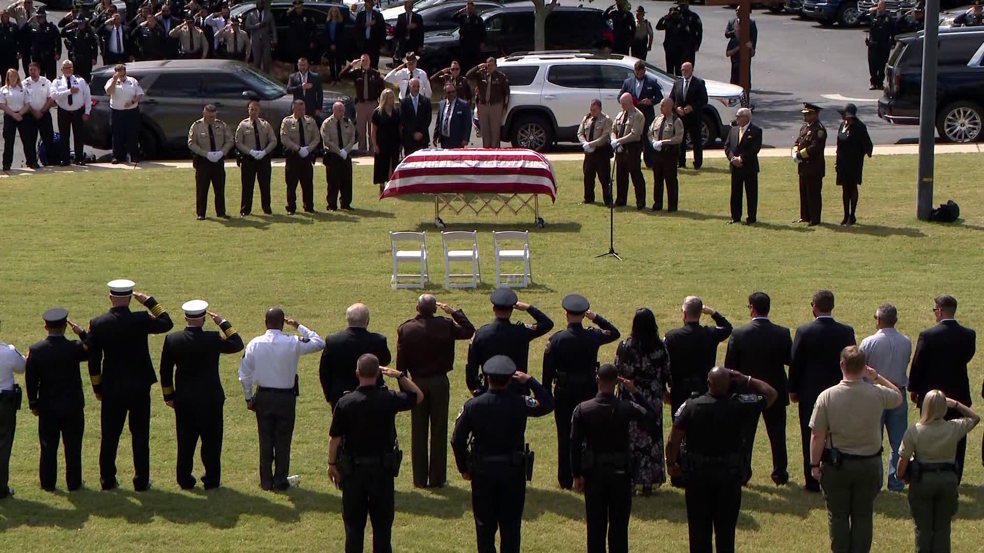 Cobb County sheriff deputy Marshall Ervin Jr. funeral | 11alive.com