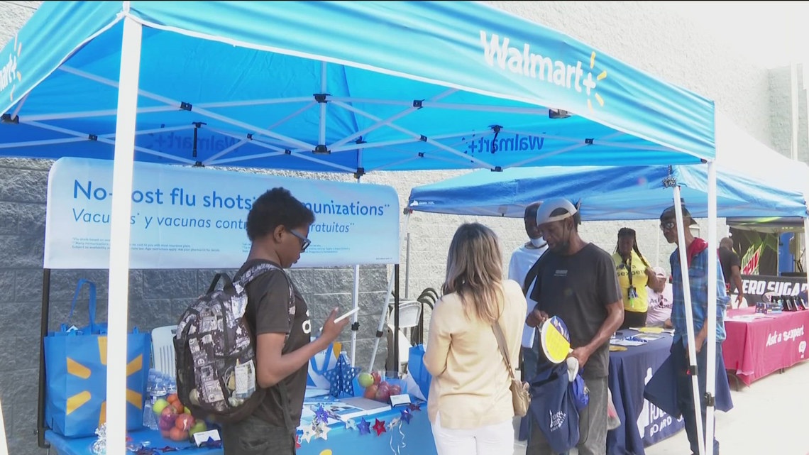 Walmart block party celebrates Atlanta HBCU students' return to campus ...