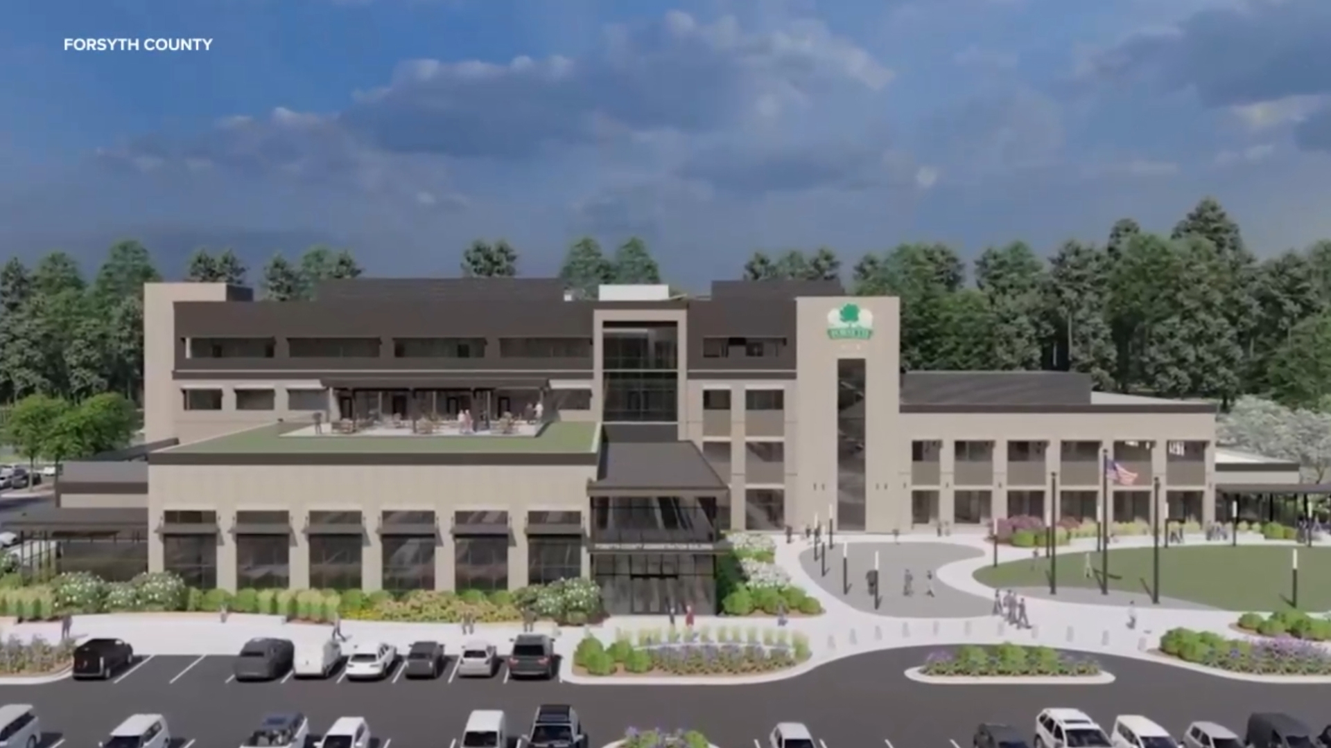 Why Forsyth commissioners can't vote in their new $134M building ...