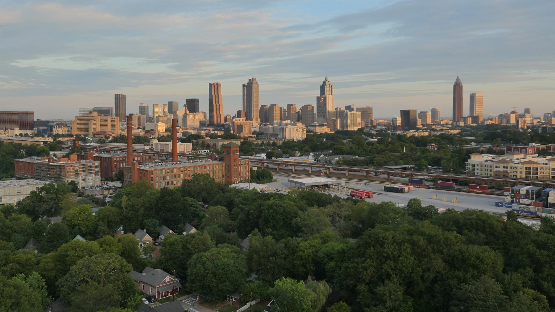 Atlanta data from gentrification and Black population displacement ...