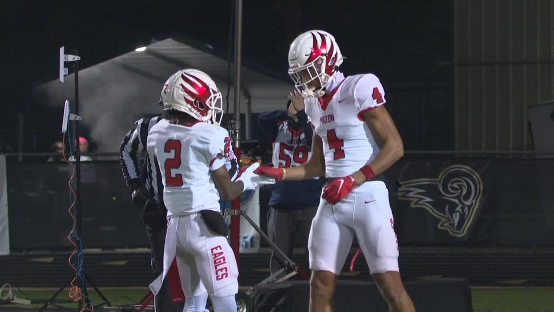 Milton High football player CJ Wiley to make high school football ...