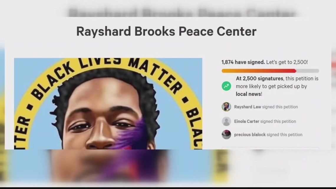 Plans for Rayshard Brooks peace center stalled | 11alive.com