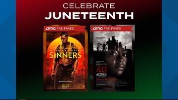 AMC Theatres offers Juneteenth showings of Sinners and 40 Acres | $5 ...