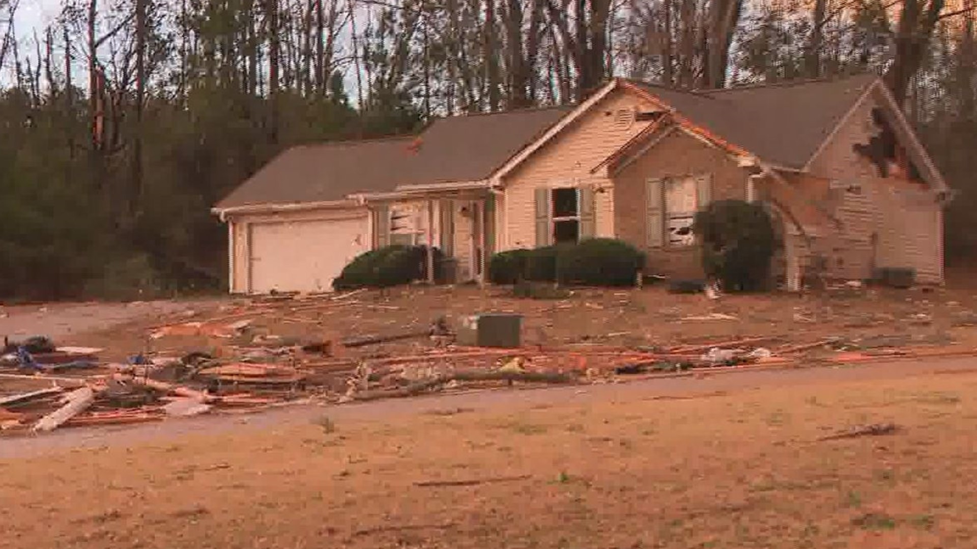 Georgia tornadoes | Areas confirmed by National Weather Service ...