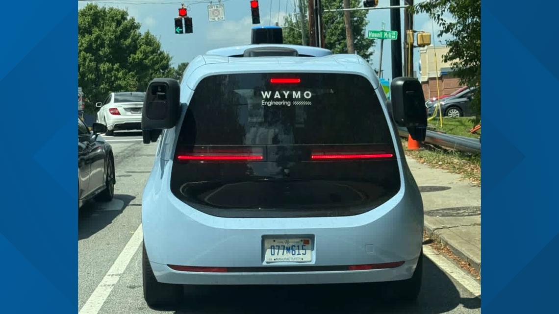 Waymo test new self-driving car on Atlanta streets | 11alive.com
