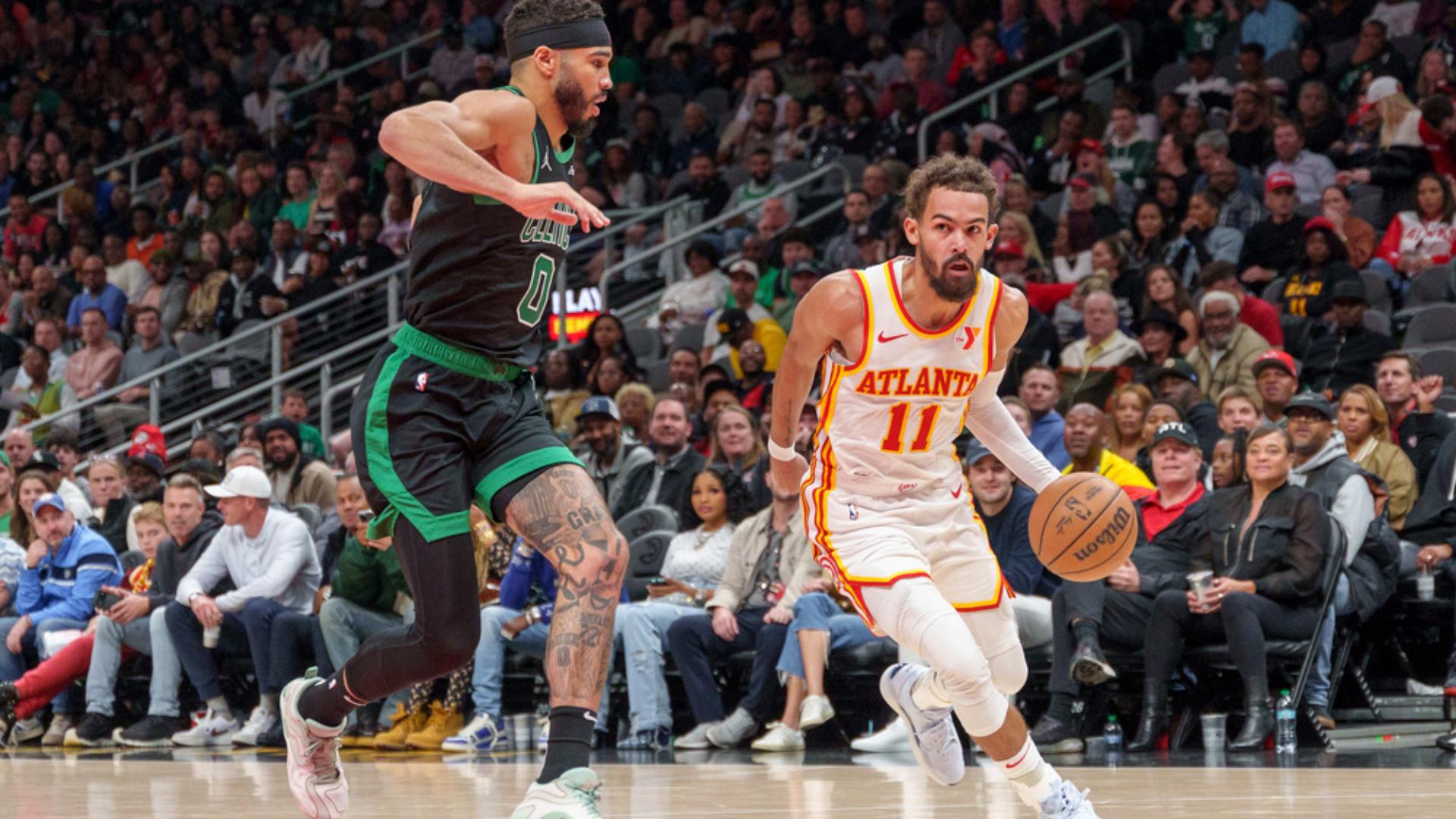 Atlanta Hawks 100K fine sitting Trae Young | 11alive.com
