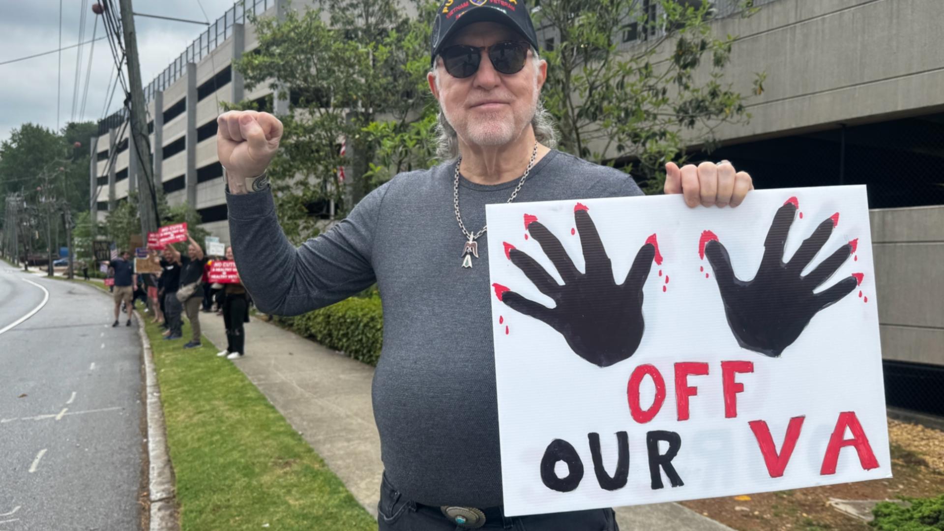 Hands Off VA protest in Atlanta on Saturday April 26 | 11alive.com